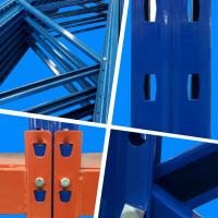 China Upright 8 t Factory Pallet Racking Selective Beam Shelving ISO9001 for sale