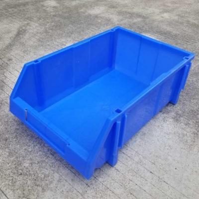 China Stackable Plastic Storage Bins 8-Pack Garage Rack System Tool Organizer Heavy Duty for sale