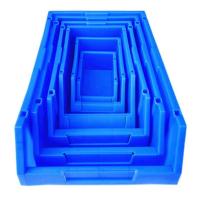 China Stackable Plastic Storage Bins Wall Mounted Pegboard Hook Set 8 Layer Custom for sale