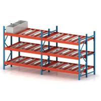 China Grey 1500kg Carton Live Storage Racks for sale