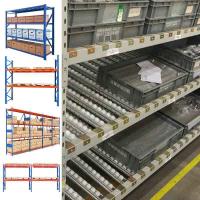 China ODM Sliding Warehouse Racks Steel Q235B Storage Rack With Rollers for sale