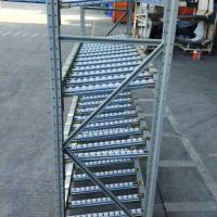China ODM Sliding Warehouse Racks Steel Q235B Storage Rack With Rollers for sale