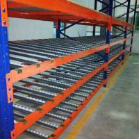China 4.5T Roller Storage Rack SGS Gravity Flow Shelving System Silver Custom Size for sale