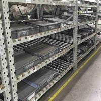 China Gravity Flow Racking System 1800mm Height Roller Shelving for Warehouse Storage for sale