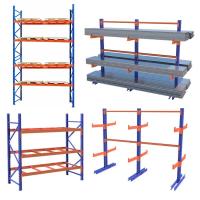 China 100mm Warehouse Cantilever Racking Systems SGS Industrial Cantilever for sale