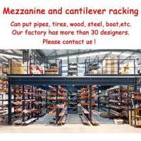 China 3000KG Cantilever Steel Storage Racks  For Timber for sale