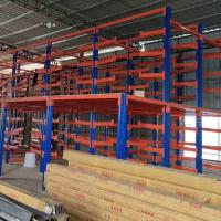 China Sgs Timber Storage Racking Systems 4.5T Cantilever Rack Shelf for sale