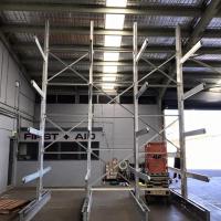China 2500KG Cantilever Storage Rack System OEM Cantilever Pipe Storage Racks for sale