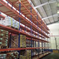 China Steel Q235 Beam Racking Multi Level CE Longspan Garage Shelving for sale