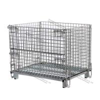 China ODM Warehouse Storage Cages 500kg Wire Security Powder Coated for sale