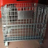 China Heavy Duty 1000kg Warehouse Storage Cages CE Galvanized Wire for sale