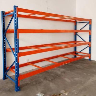 China Customized Heavy Duty Beam Racking 8016 kg Capacity 4 Layer Storage Rack for sale