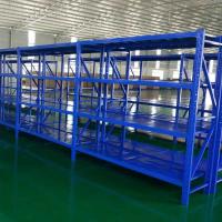 China Beam Q235 Medium Duty Racking 900kg Boltless Industrial Steel Shelving for sale