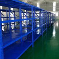 China Beam Q235 Medium Duty Racking 900kg Boltless Industrial Steel Shelving for sale
