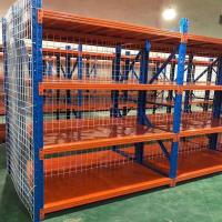China Medium Duty Racking 0.5T Plywood Shelving Galvanised Steel Frame 200kg Capacity for sale