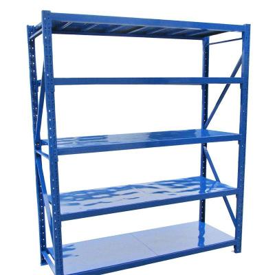 China Q235B Medium Duty Metal Shelving 800KG Single Selective Racking for sale