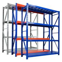 China 600kg Medium Duty Racking Logistics SGS Pallet Racking Mesh Shelves for sale