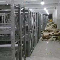 China 4 Tier Medium Duty Racking ODM Metal Rack Assembly Silver for sale