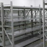 China 500kg Medium Duty Racking ISO9001 4 Layer Steel Rack Blue for sale