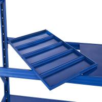 China CE Q235B Light Duty Rack 400kg Industrial Welded Steel Shelving for sale