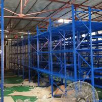 China CE Q235B Light Duty Rack 400kg Industrial Welded Steel Shelving for sale