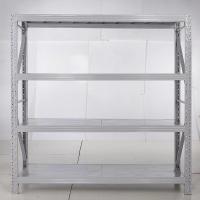 China Q235B Steel Light Duty Boltless Shelving 50mm Storage Rack Assembly Customizable for sale