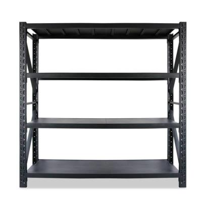 China Q235B Steel Light Duty Boltless Shelving 50mm Storage Rack Assembly Customizable for sale