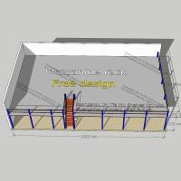 China Q235B Rack Supported Mezzanine Floor System 5000kg Heavy Duty Customizable for sale