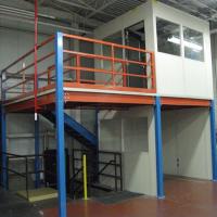 China 700kg Capacity Steel Structure Mezzanine Rack SGS Certified Warehouse Storage System for sale