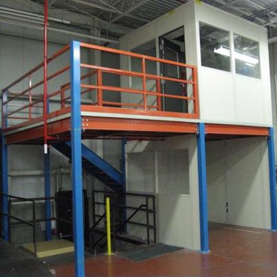 China 700kg Capacity Steel Structure Mezzanine Rack SGS Certified Warehouse Storage System for sale