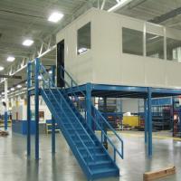 China 700kg Shelving Supported Mezzanine Racking System SGS Steel Structure Racks for sale