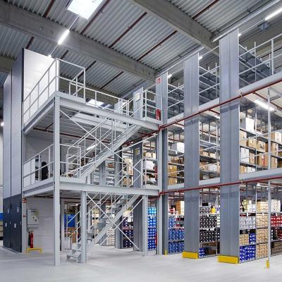 China Multi Tier Mezzanine Floor Racking System ODM Metal Mezzanine Systems for sale