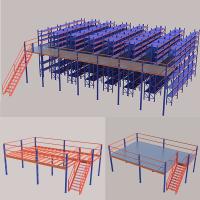 China ODM Rack Supported Mezzanine Racking System 6 Tons Firm for sale