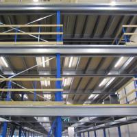 China 2-3 Tier Steel Warehouse Mezzanine Shelf Supported Racking System SGS for sale