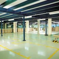 China SGS Mezzanine Racking System Warehouse Storage Floor Board 2-3 Level Custom Steel for sale