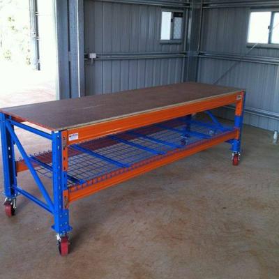 China 4 Tier Heavy Duty Commercial Shelving 3.5T Boltless Rack Cold Rolled Steel for sale