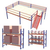 China 4 Tier Heavy Duty Commercial Shelving 3.5T Boltless Rack Cold Rolled Steel for sale