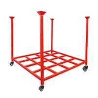 China Galvanized Stackable Pallet Rack 1200x1000mm Cold Rolled Steel Stacking Rack for sale