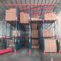 China 5.5T Drive In Pallet Rack Racking High Density Cold Rolled Steel Custom Size for sale
