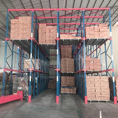 China 5.5T Drive In Pallet Rack Racking High Density Cold Rolled Steel Custom Size for sale