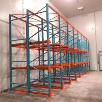 China 7.5T Drive Through Racking System Cold Rolled Steel Custom Size High Density Storage for sale