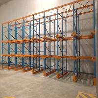 China 7.5T Drive Through Racking System Cold Rolled Steel Custom Size High Density Storage for sale