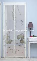 China Polyester Mesh Screen Door, Magnetic Door Curtain, Durable Use Magnetic Screen Door for sale