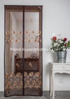 China Fine Mesh Gauze Door Mosquito Net Door Magnetic Screen Door for sale
