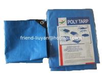 China Heavy Duty PE Tarpaulin Truck Cover 80gsm 250gsm Waterproof UV Resistant Tarp Roll for sale