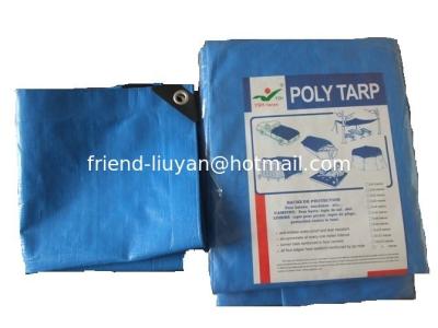 China Heavy Duty PE Tarpaulin Truck Cover 80gsm 250gsm Waterproof UV Resistant Tarp Roll for sale