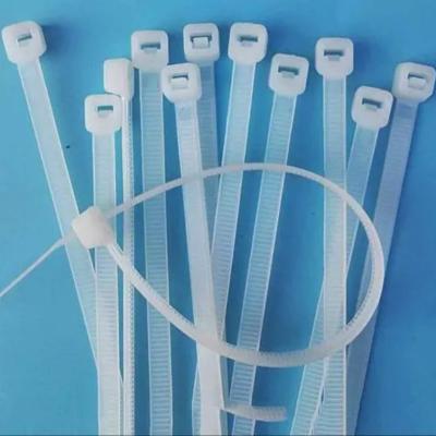 China 2.5mm x 150mm Nylon Cable Tie 18lbs Tensile Strength Self-Locking Zip Tie for sale