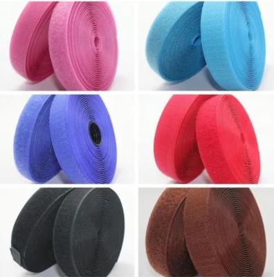 China Nylon Two Sided Velcro Tape Hook and Loop Self Adhesive 50mm Width for sale
