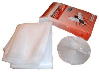 China DIY Window Pleated Mosquito Screen Net Kit with Velcro Hook 100x100cm Insect Proof Bug Barrier for sale
