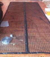 China Black magnetic mesh screen door Curtain Easy Fixed DIY mosquito mesh door for sale